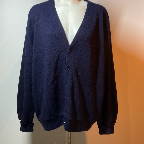 Sweaters | Vintage Grunge Cardigan 196s 100 Orlon Acrylic Kurt Cobain ...